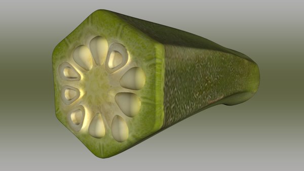 Okra 3D Models for Download | TurboSquid