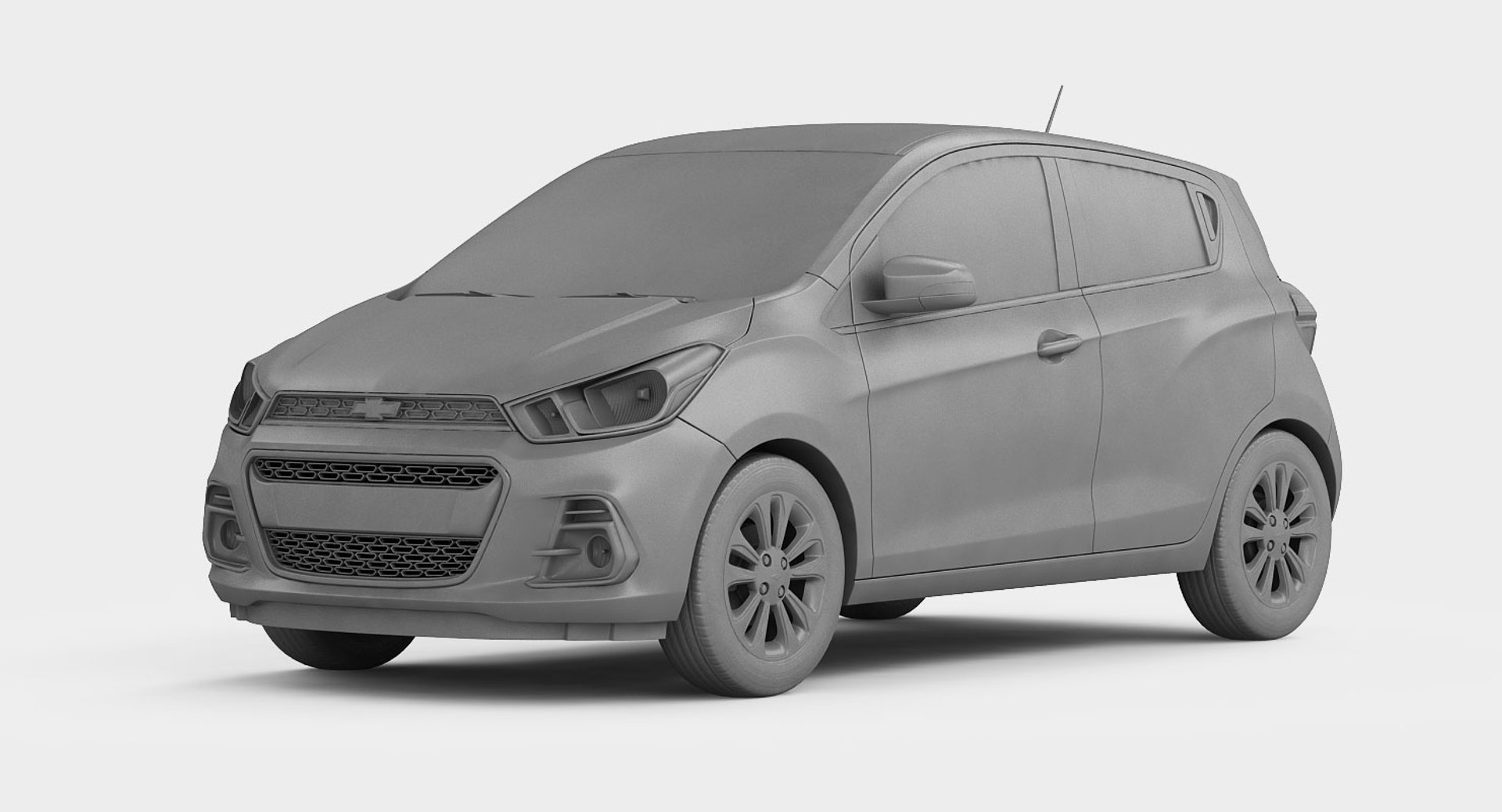 3d Model Chevrolet Spark