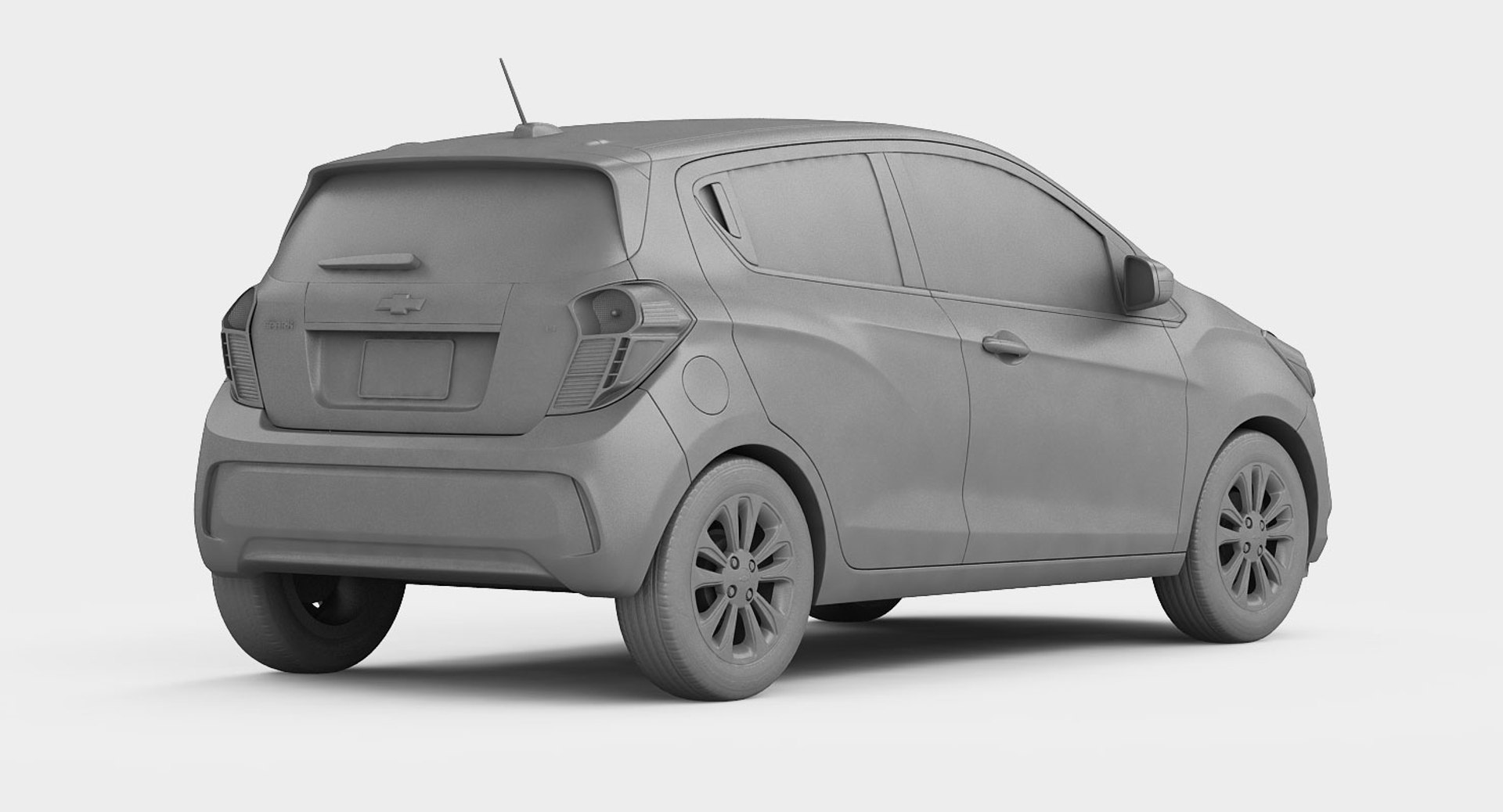 3d Model Chevrolet Spark