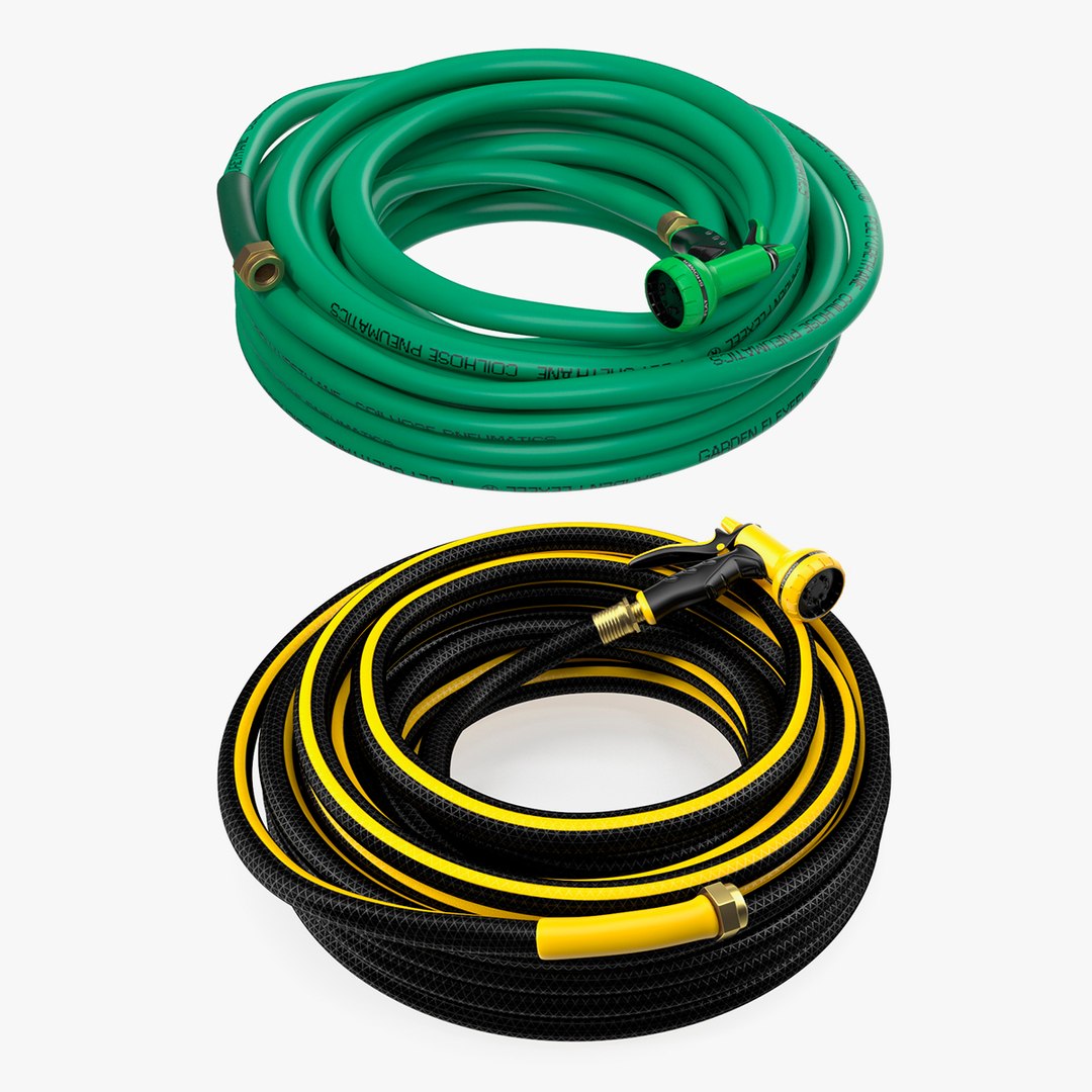 Garden Hoses Collection 3D model - TurboSquid 1949154