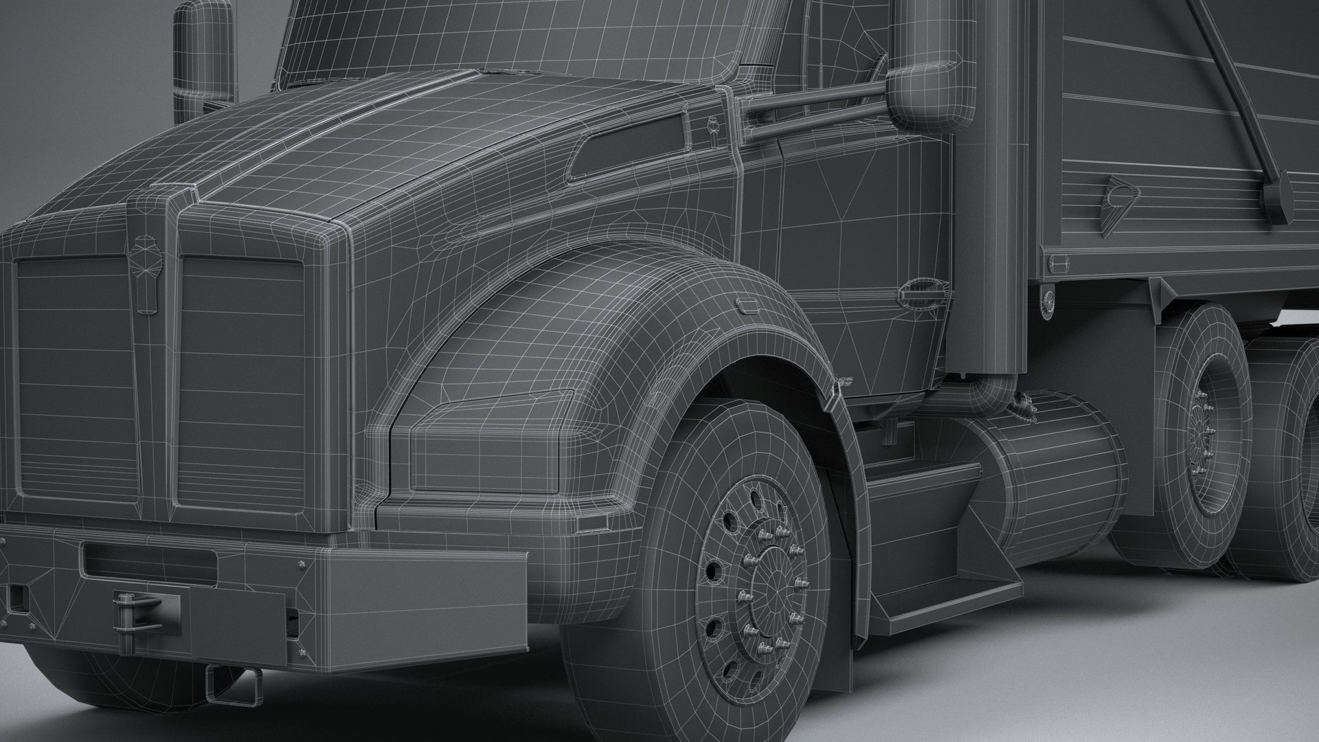 3D t880 tipper 2017 - TurboSquid 1645785