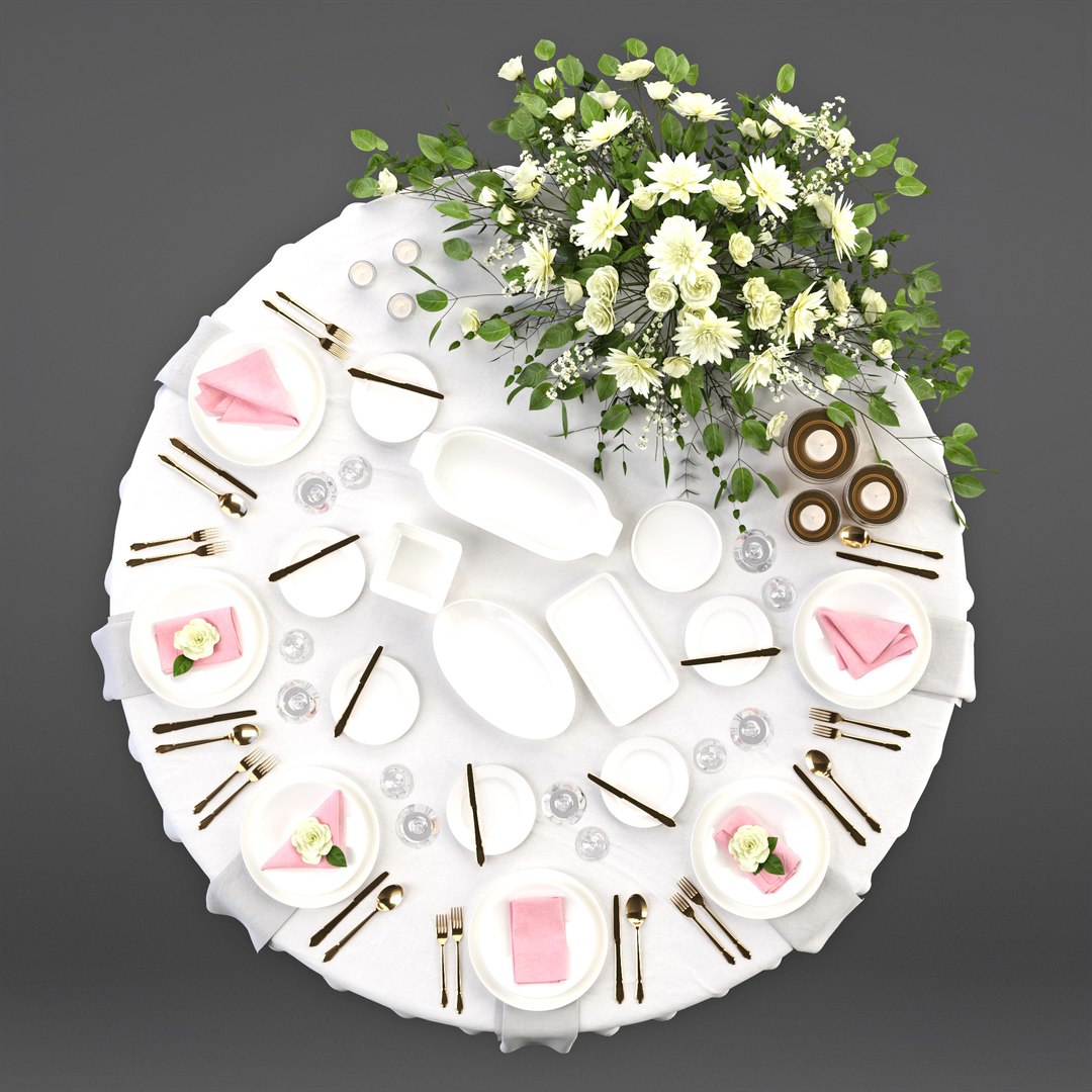 3D Model Serving 09 - - TurboSquid 1675937