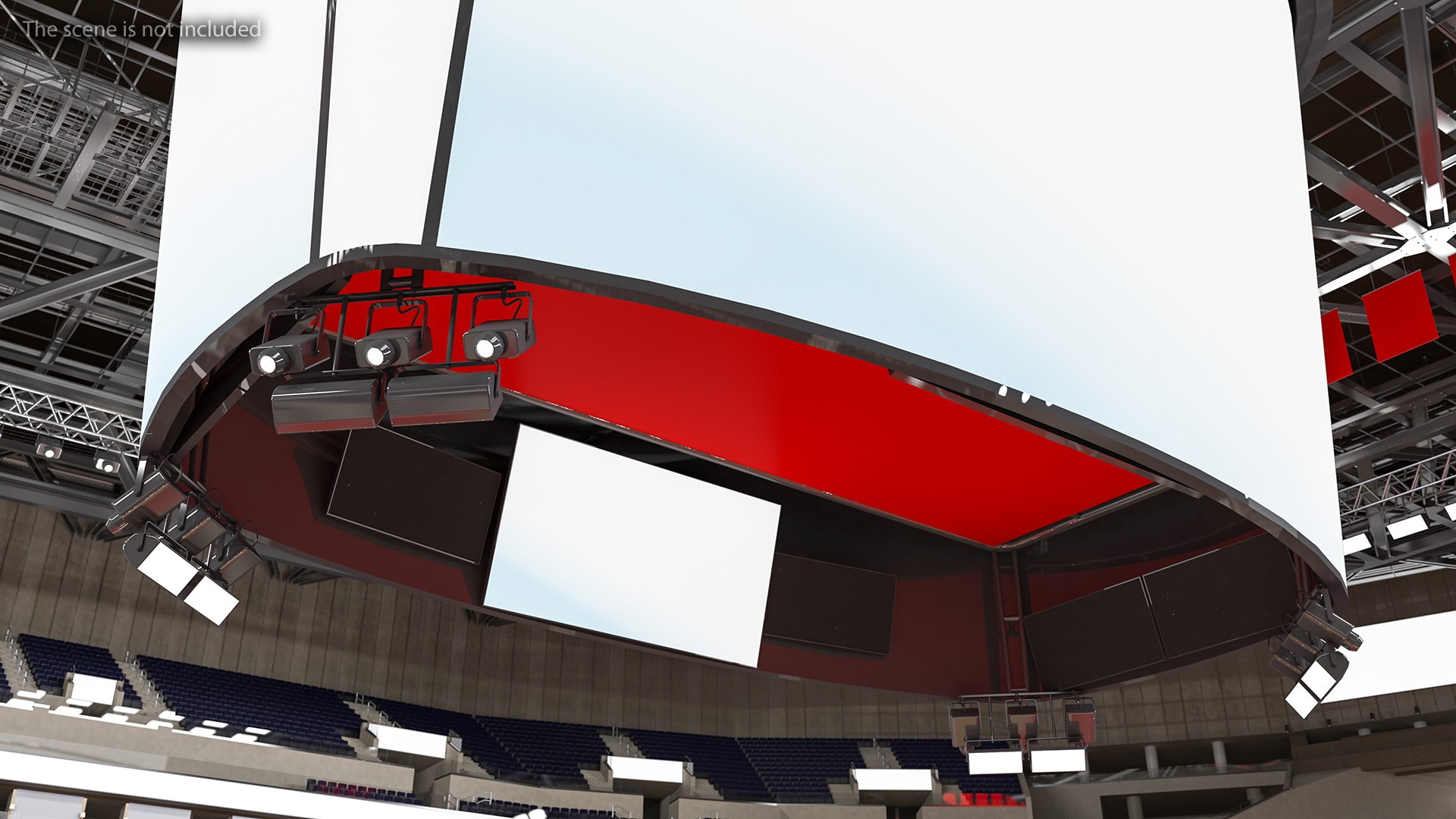 Arena Led Scoreboard Scoring 3D Model - TurboSquid 1611286