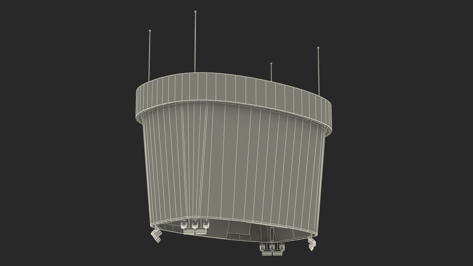 Arena Led Scoreboard Scoring 3D Model - TurboSquid 1611286