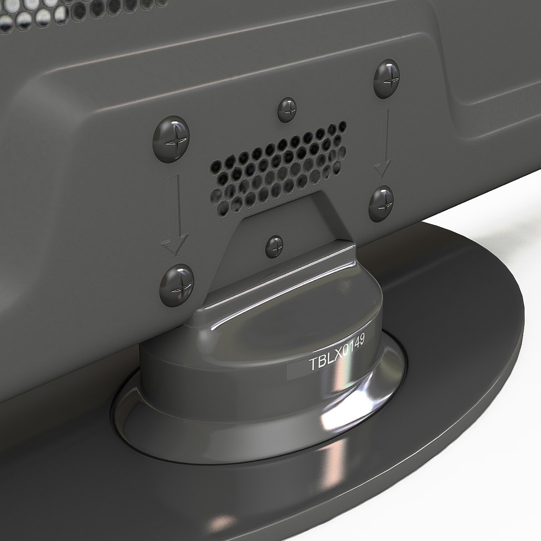 3d Model Tv Panasonic Viera Tx-pr42g20