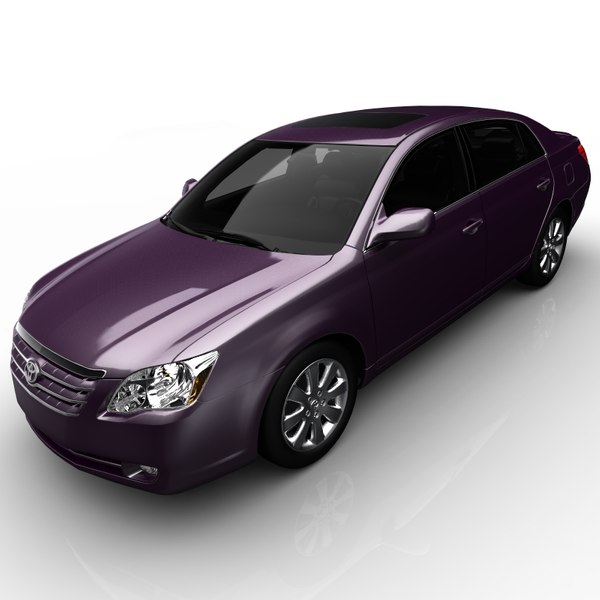 3d toyota avalon xls