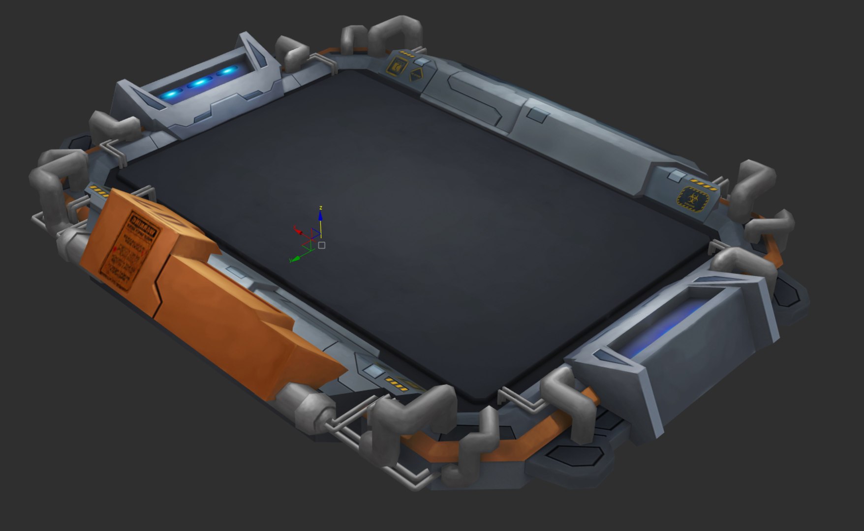 Factory Map Hand-Painted Game Assets 3D model - TurboSquid 2095775