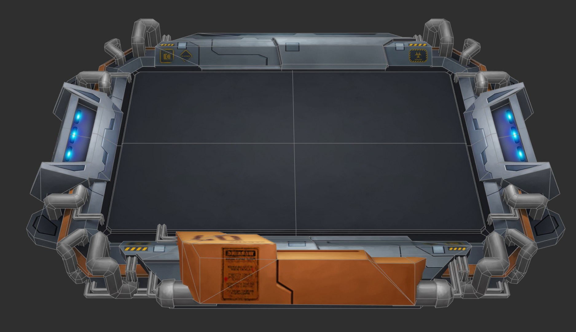 Factory Map Hand-Painted Game Assets 3D model - TurboSquid 2095775