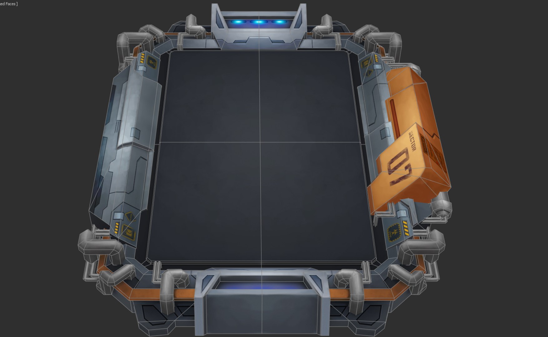 Factory Map Hand-Painted Game Assets 3D model - TurboSquid 2095775