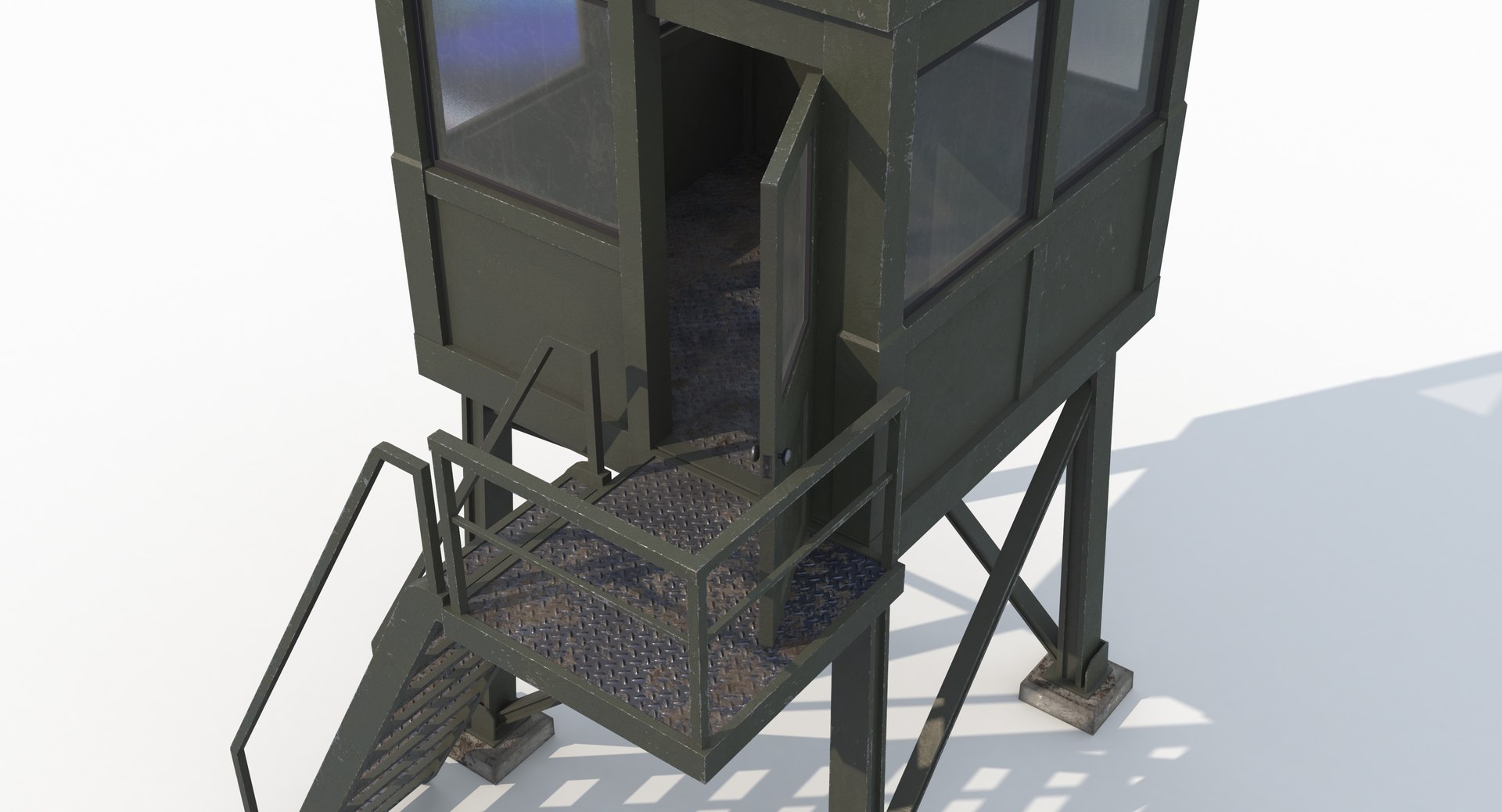 3D Observation Tower 4 - TurboSquid 2307488