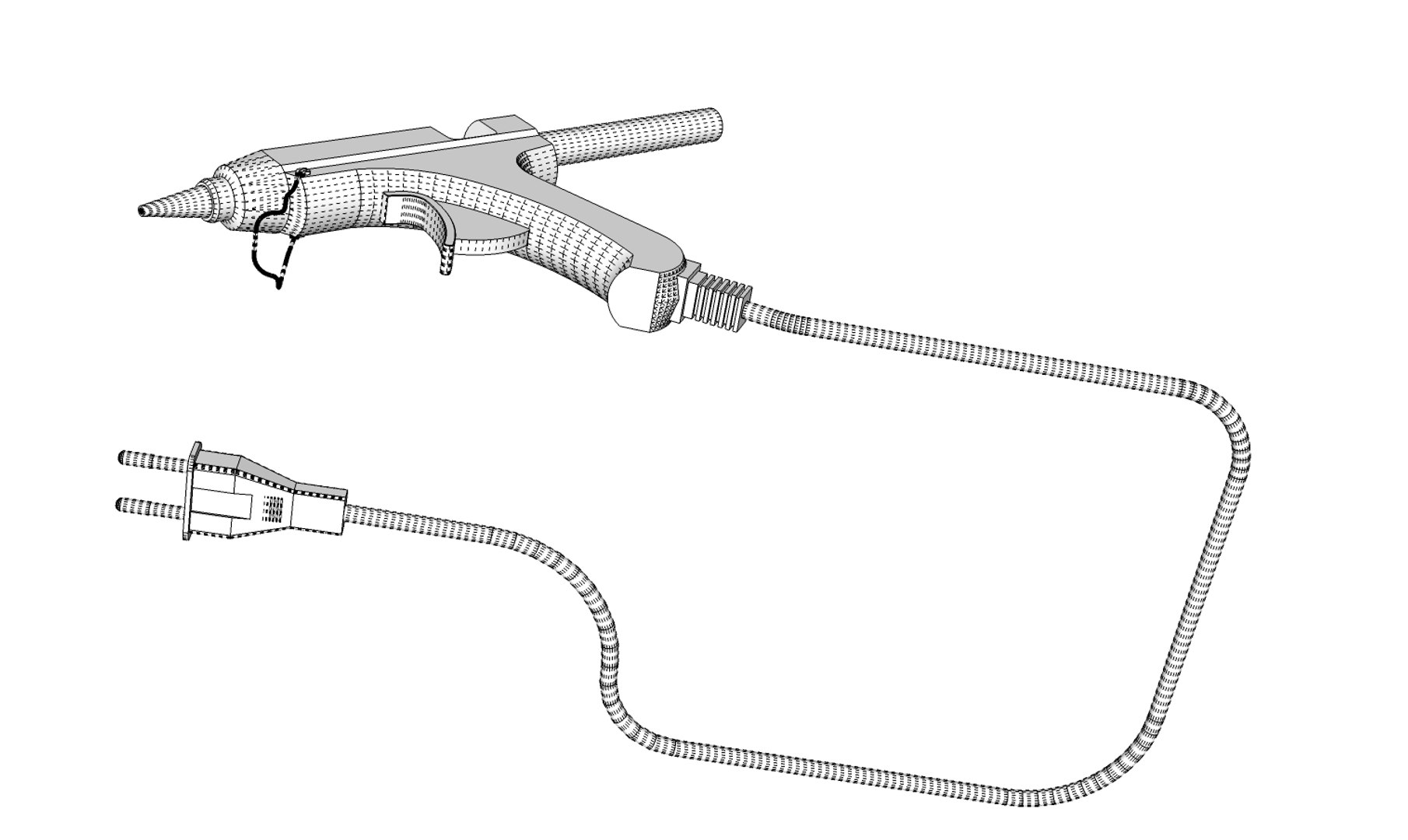 3D Model Glue Gun - TurboSquid 1331910