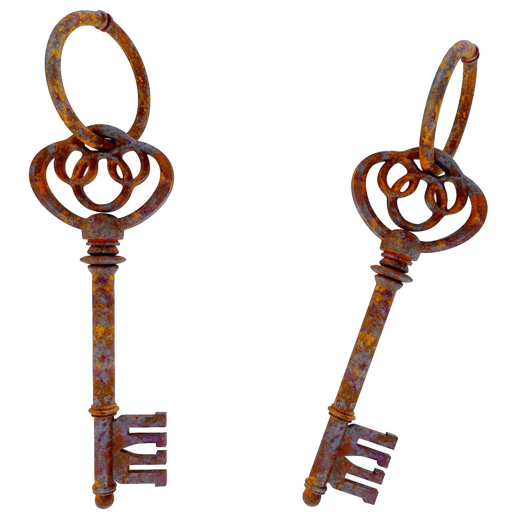 Antique Treasure Key 3d Model 3D - TurboSquid 1986672