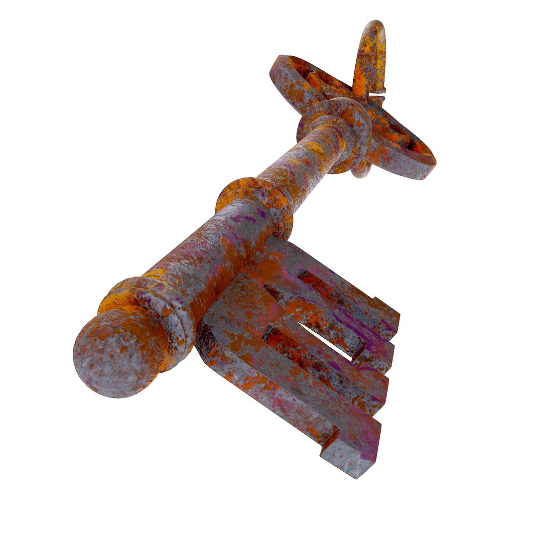 Antique Treasure Key 3d Model 3D - TurboSquid 1986672