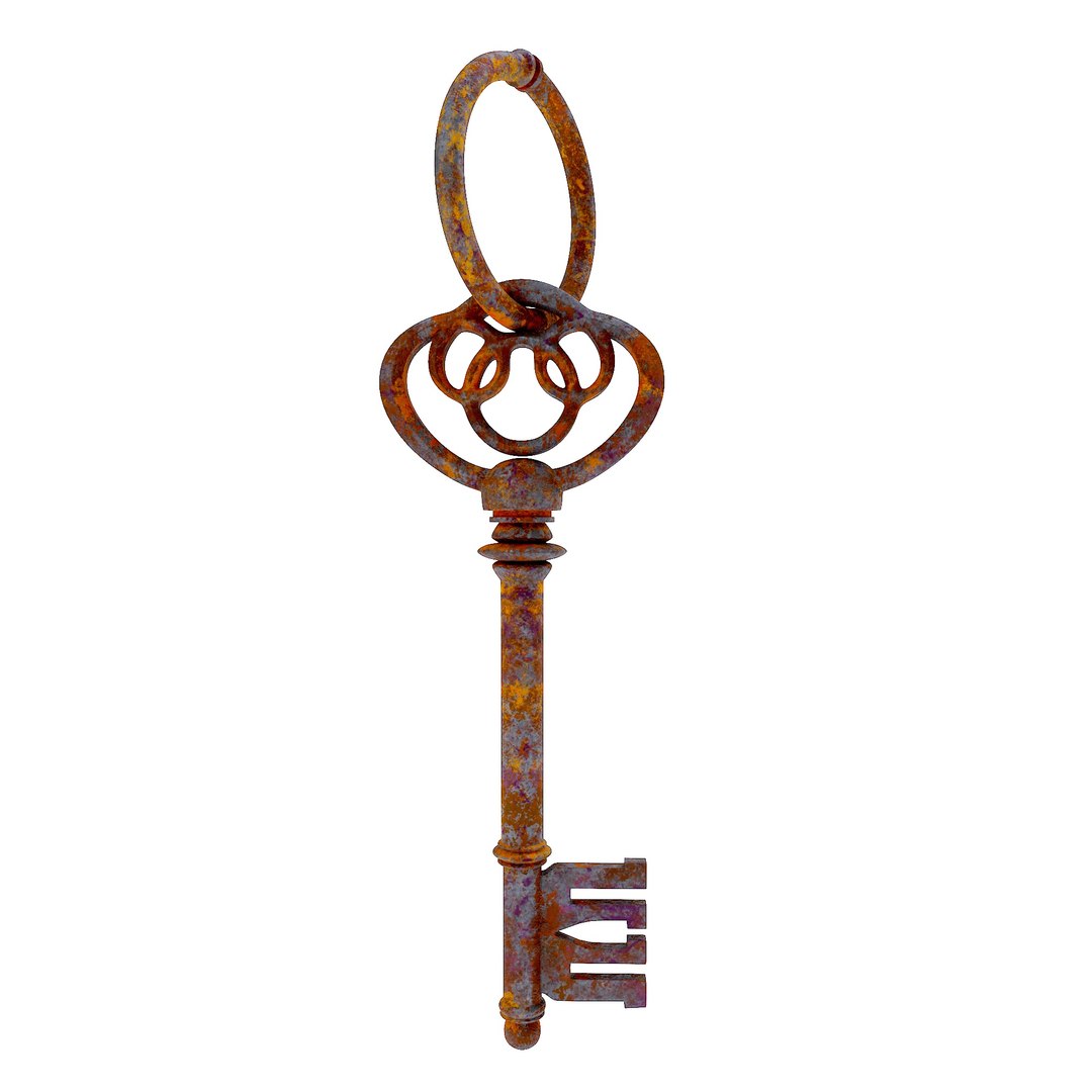 Antique Treasure Key 3d Model 3D - TurboSquid 1986672