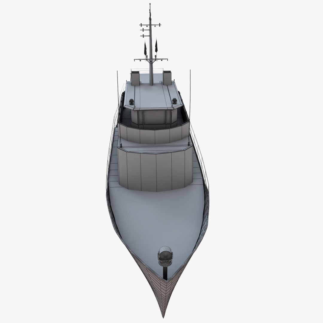 3d Rescue Ship Model