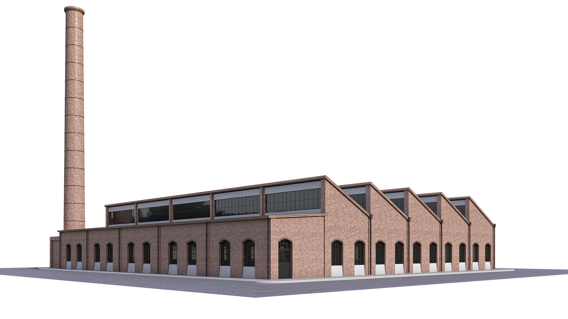 3D Model Industrial Buildings Bundle 01 - TurboSquid 2435814