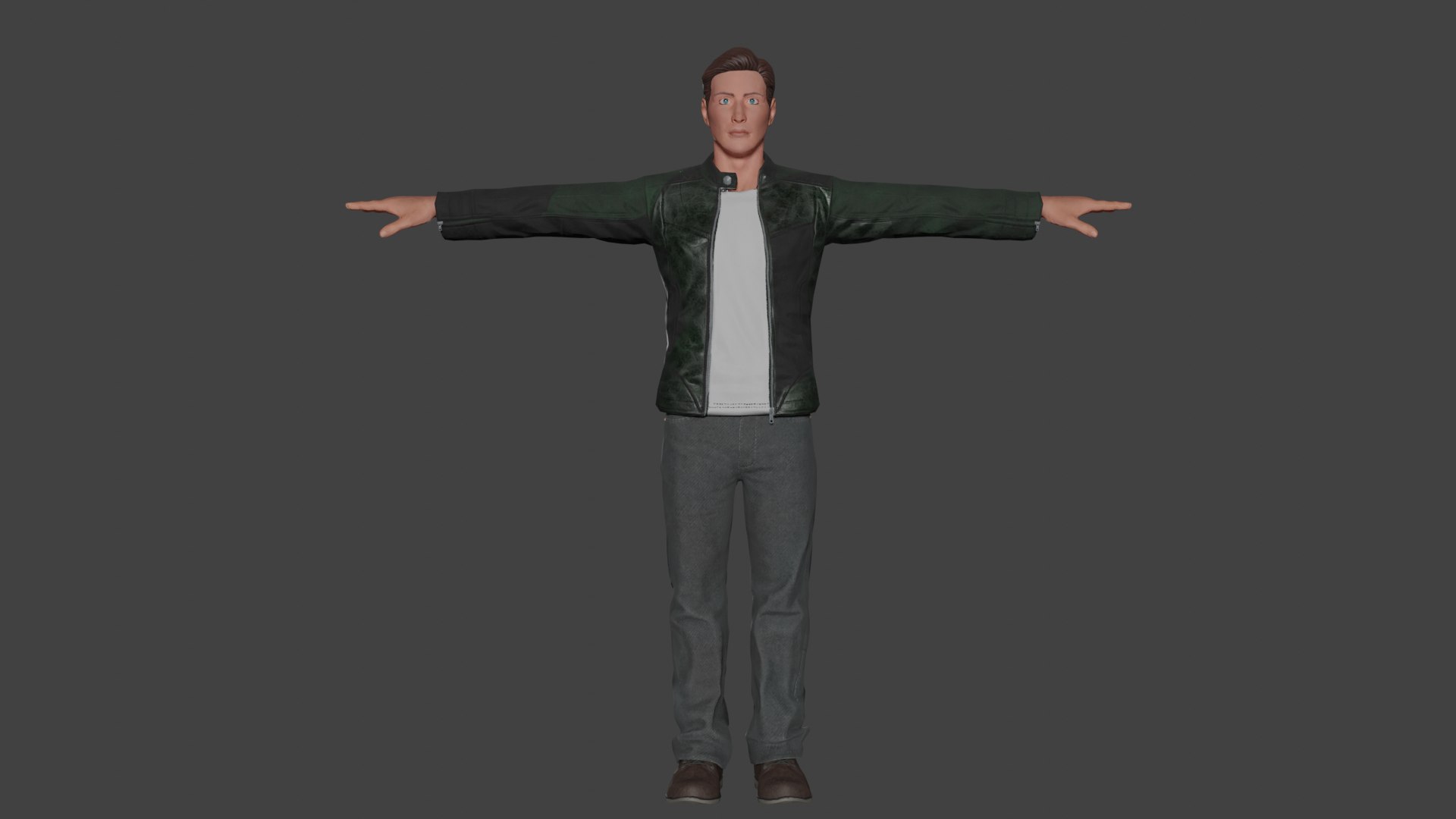 3D Model Jack Strong Man Low-poly - TurboSquid 1558215