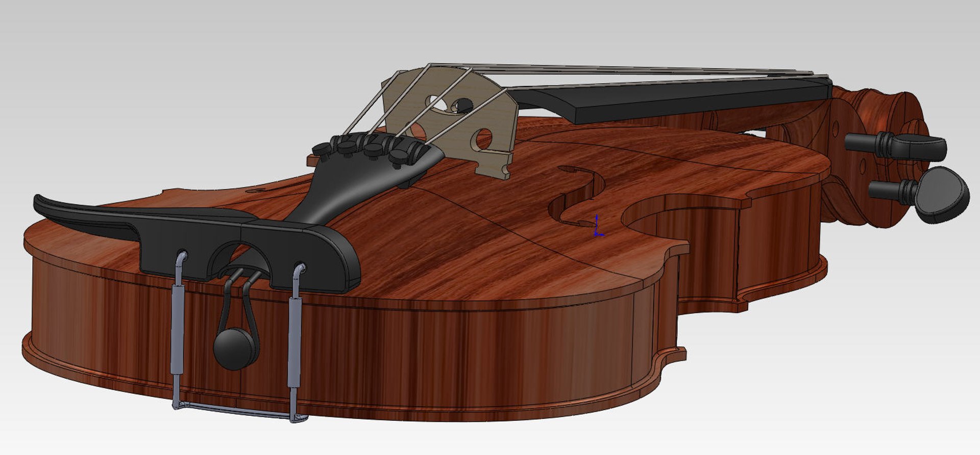 Solidworks Violin 3d Ige