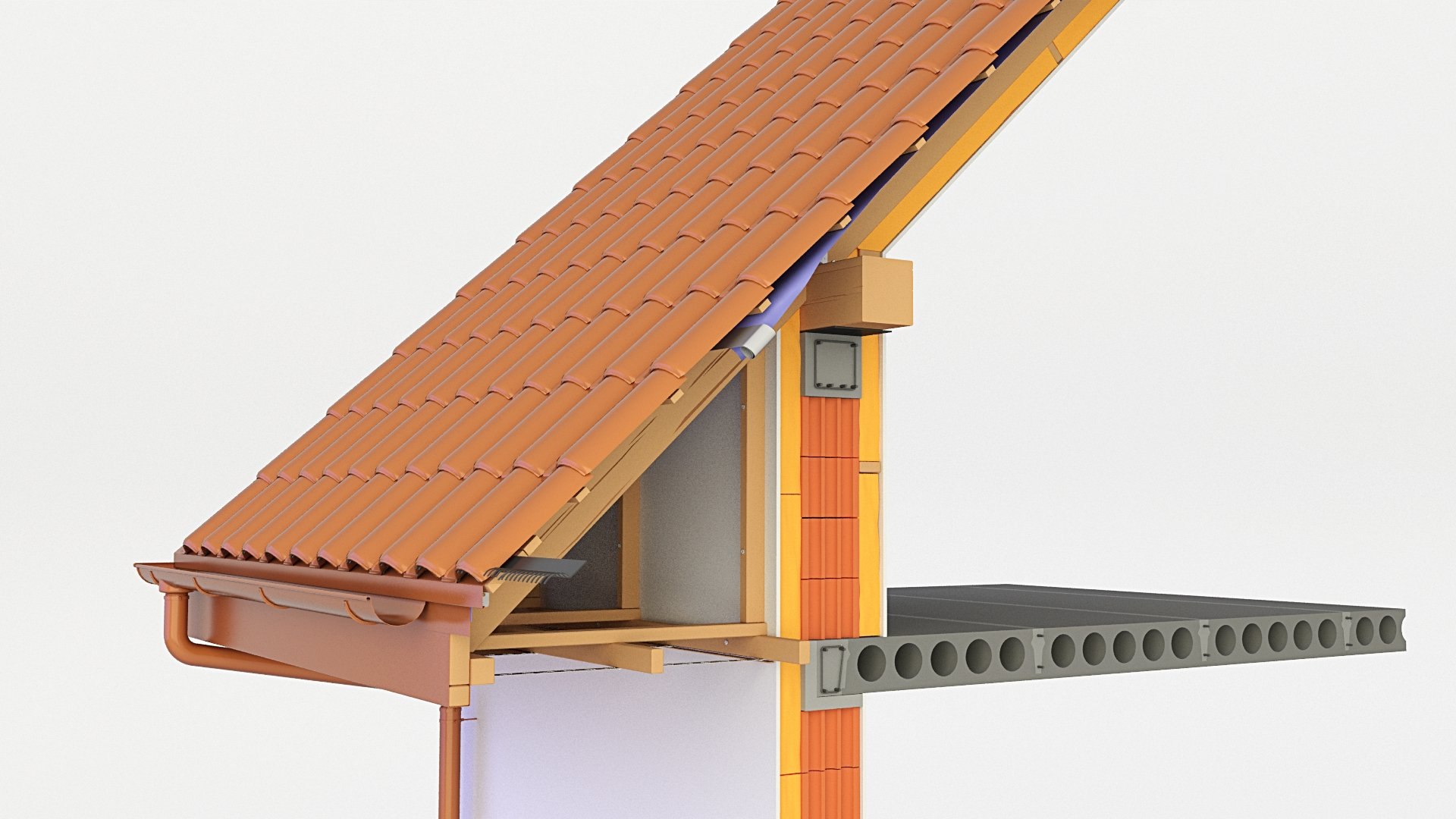 3D Graphic Roof Model - TurboSquid 1529175