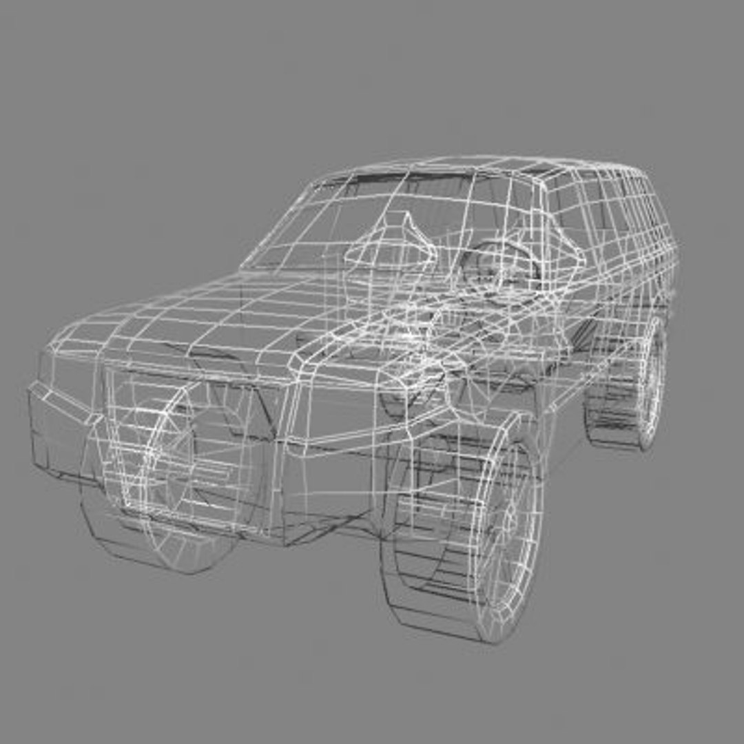 3d Model 4x4 Uv Mapped