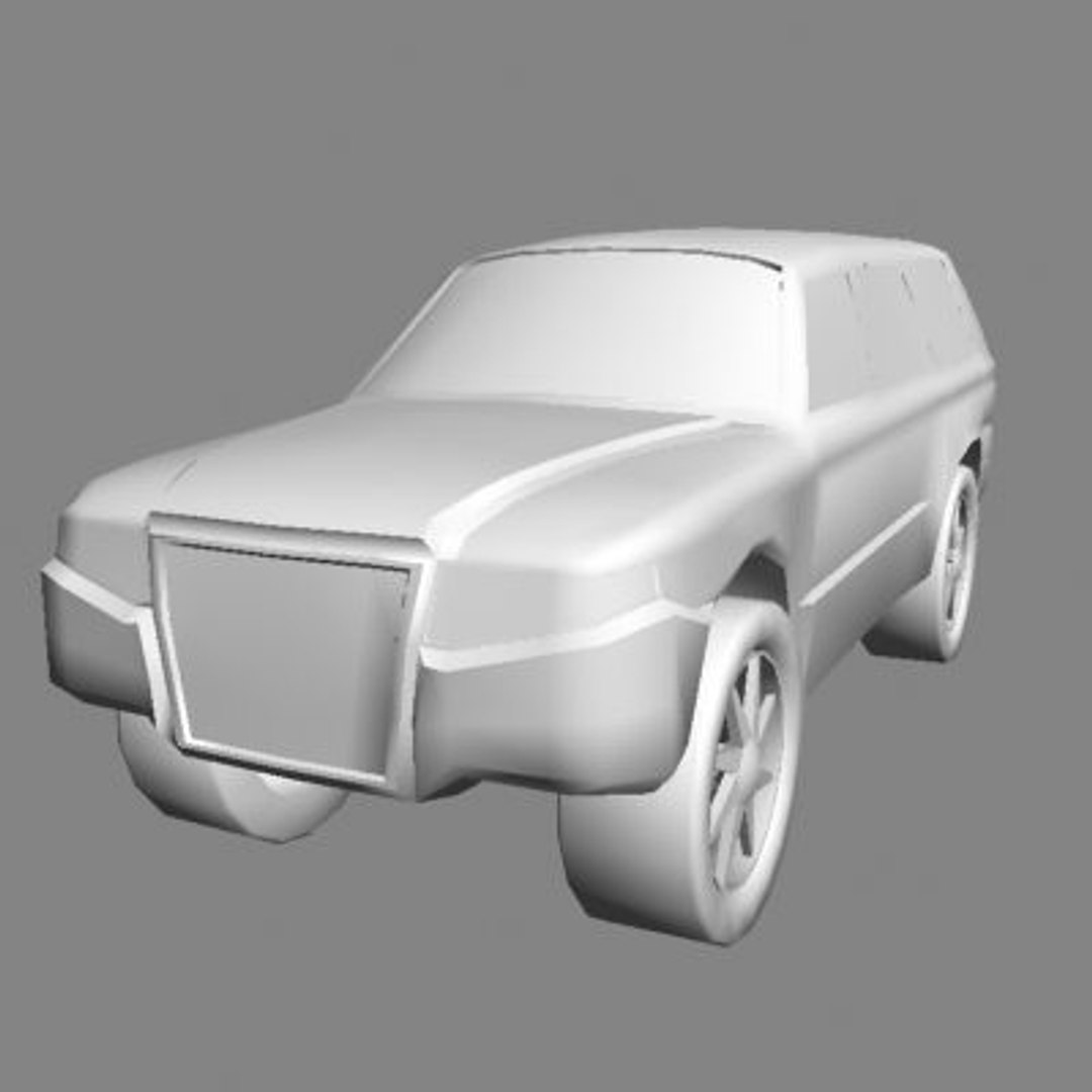 3d Model 4x4 Uv Mapped