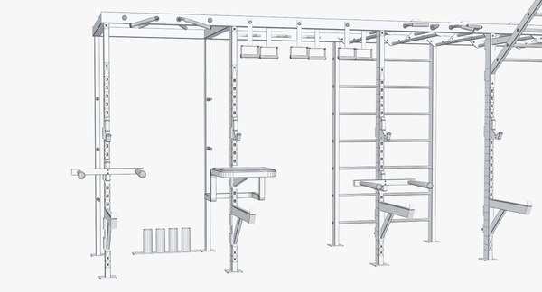 3d functional training rig range model