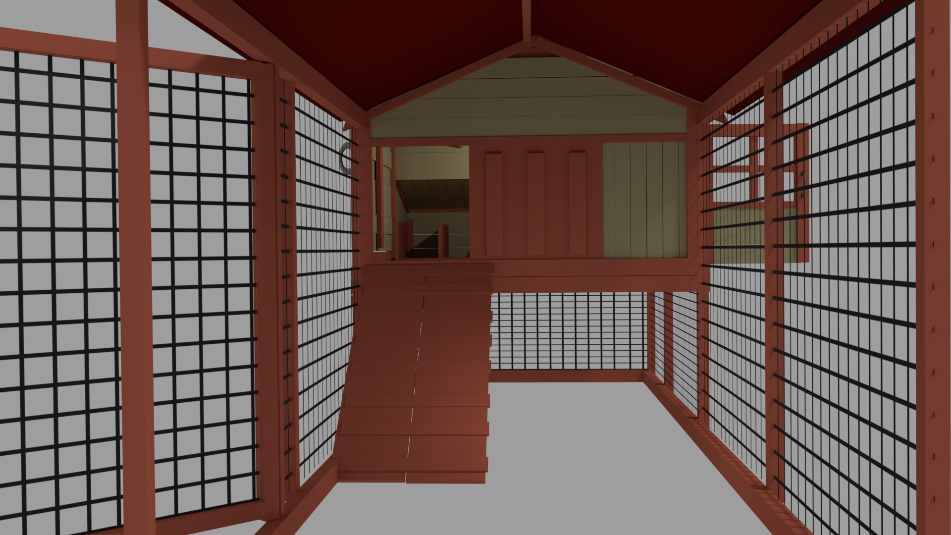 3D Backyard Chicken Coop - TurboSquid 1385519