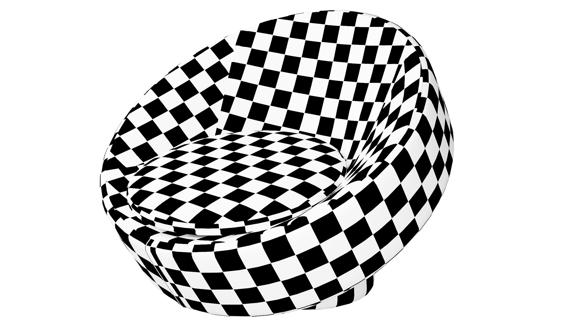 Bonaldo-GlobaLove-Armchair-Karim-Rashid-blue 3D - TurboSquid 2385573