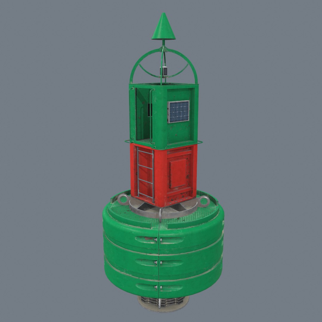 3D Iala Maritime Buoy - TurboSquid 1456844