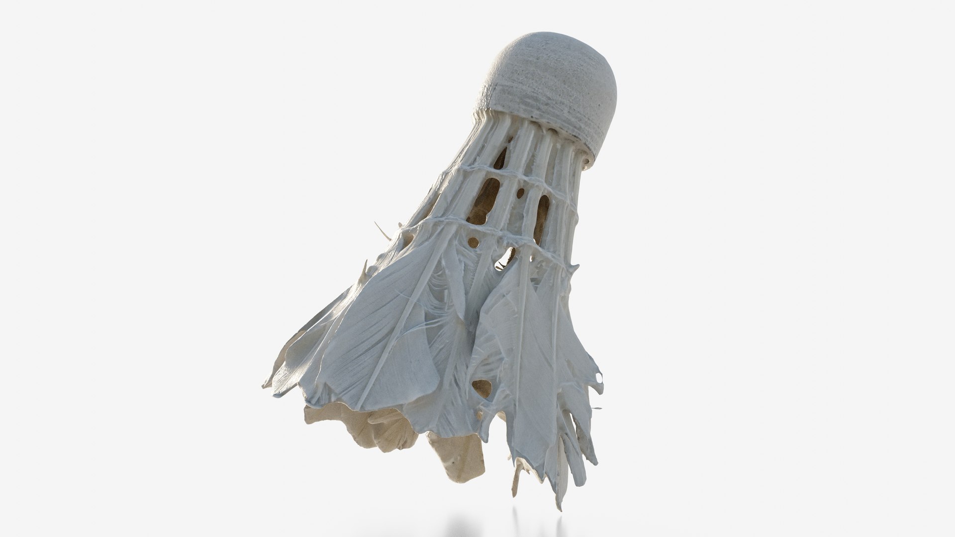 3D Scanned Badminton Shuttlecock Model - TurboSquid 2345929