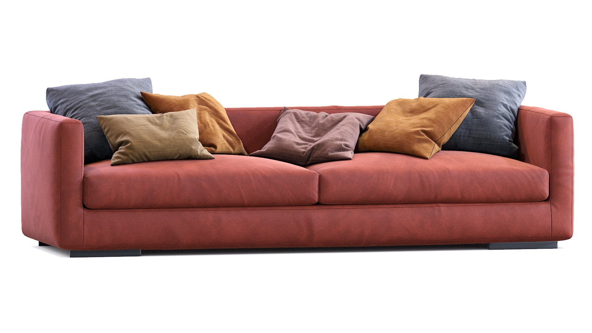 Flexform Sofa MAGNUM 3D Model - TurboSquid 1726686
