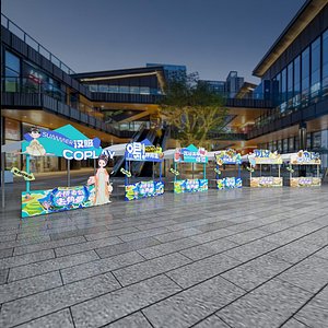 SketchUp Stall Models | TurboSquid