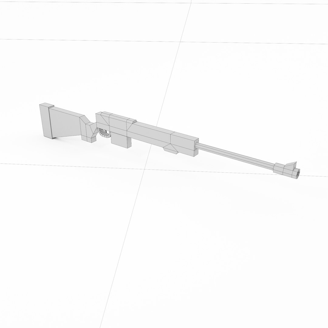 3D PARKER HALE M85 Sniper Rifle Gun Model - TurboSquid 1991477