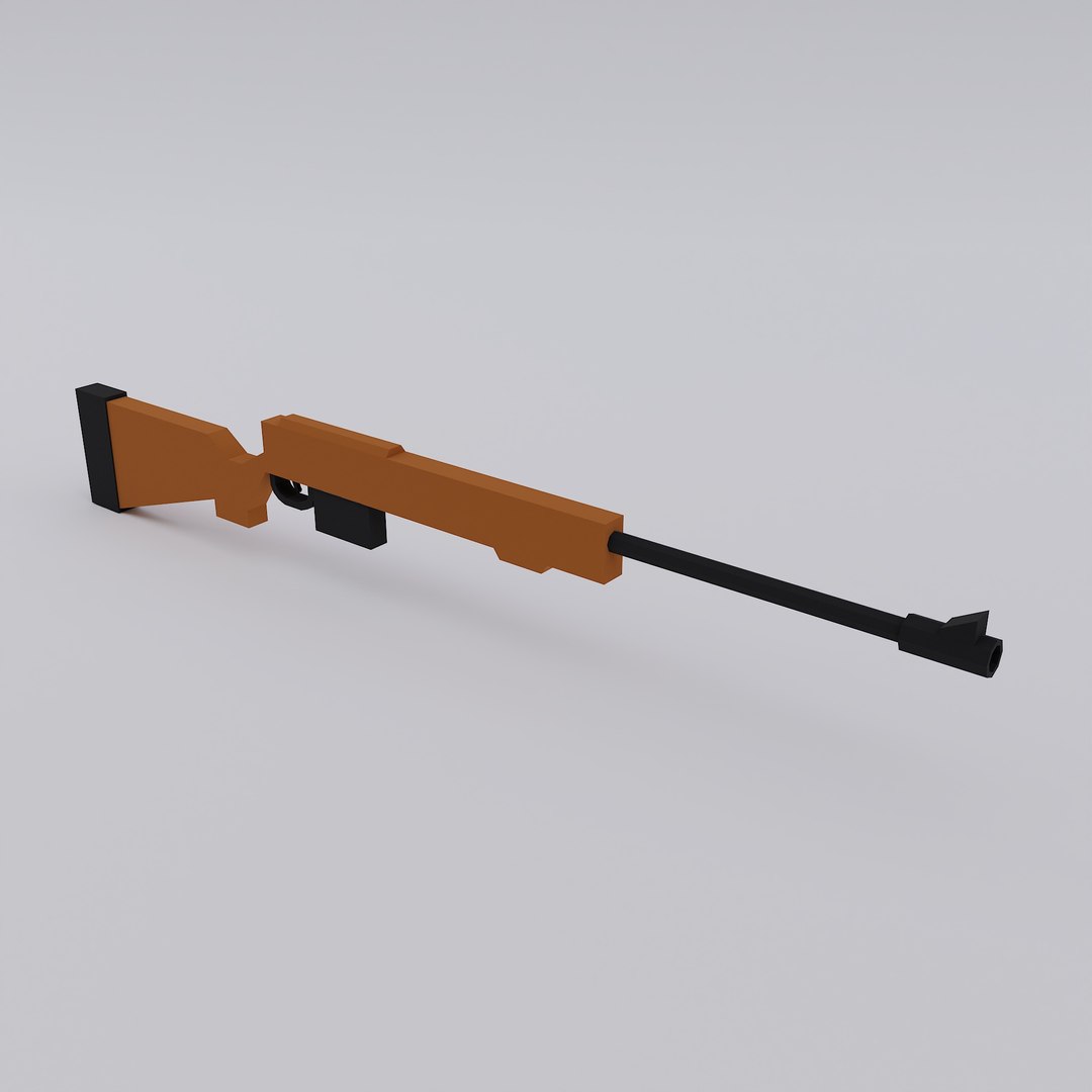 3D PARKER HALE M85 Sniper Rifle Gun Model - TurboSquid 1991477