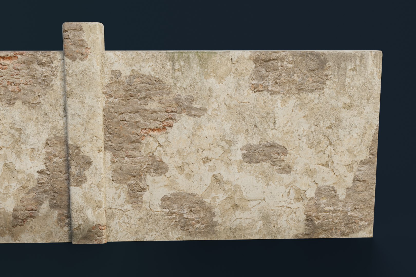 Stone Wall With A Gate 3D Model - TurboSquid 2259377