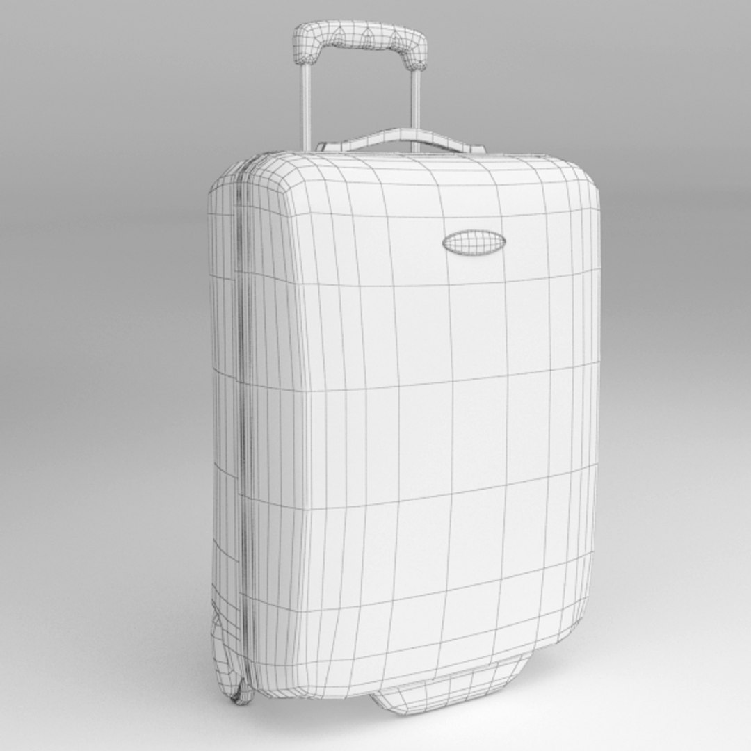 3d Model Luggage Suitcase