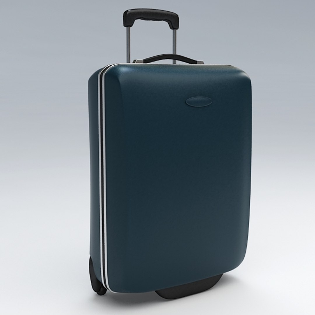 3d Model Luggage Suitcase