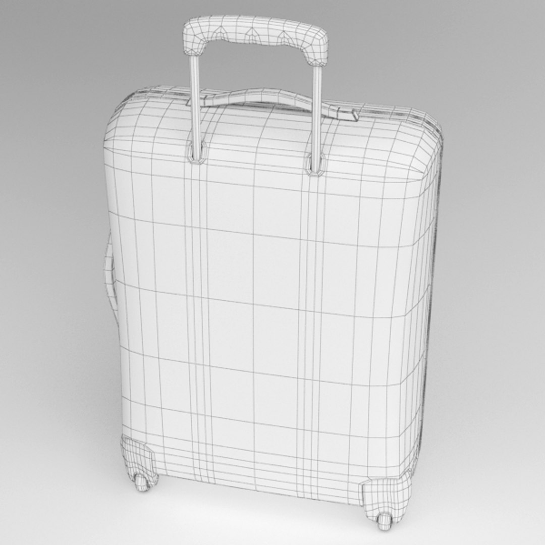 3d Model Luggage Suitcase