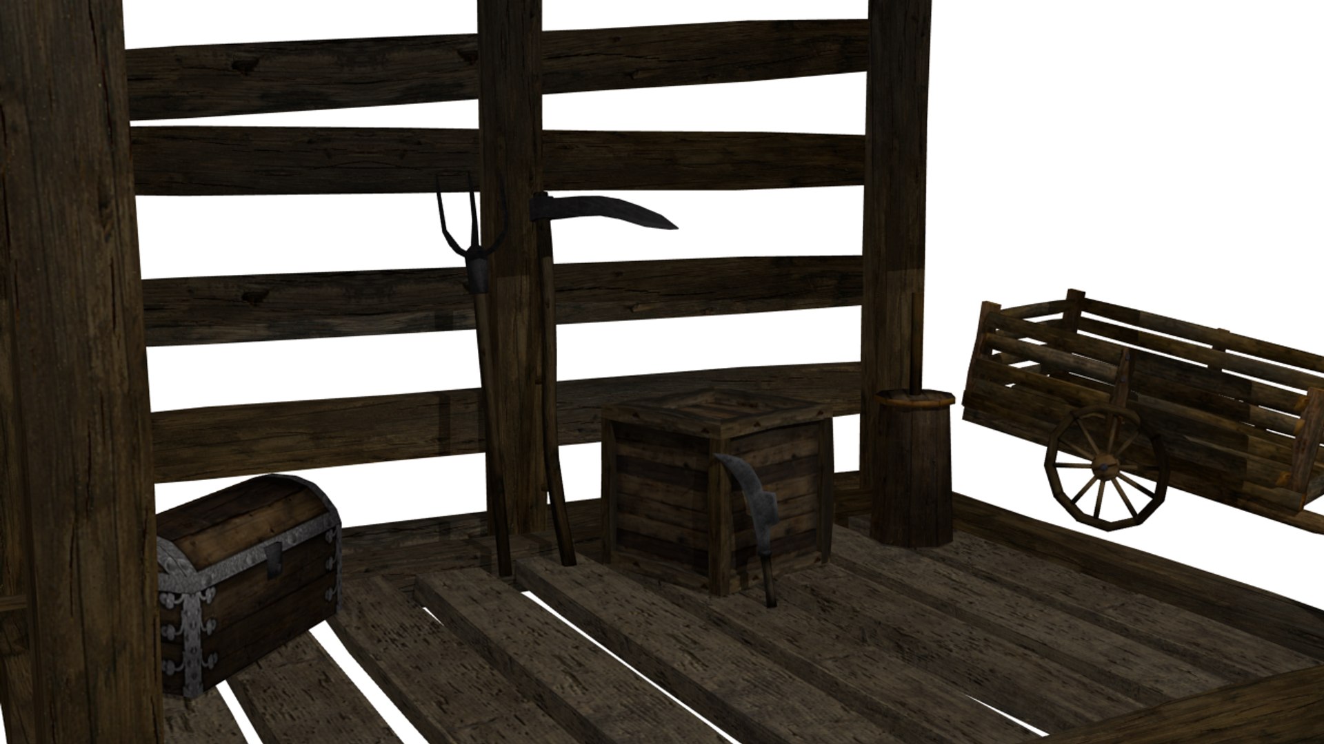 Medieval Storage Spot 3D Model - TurboSquid 1250808