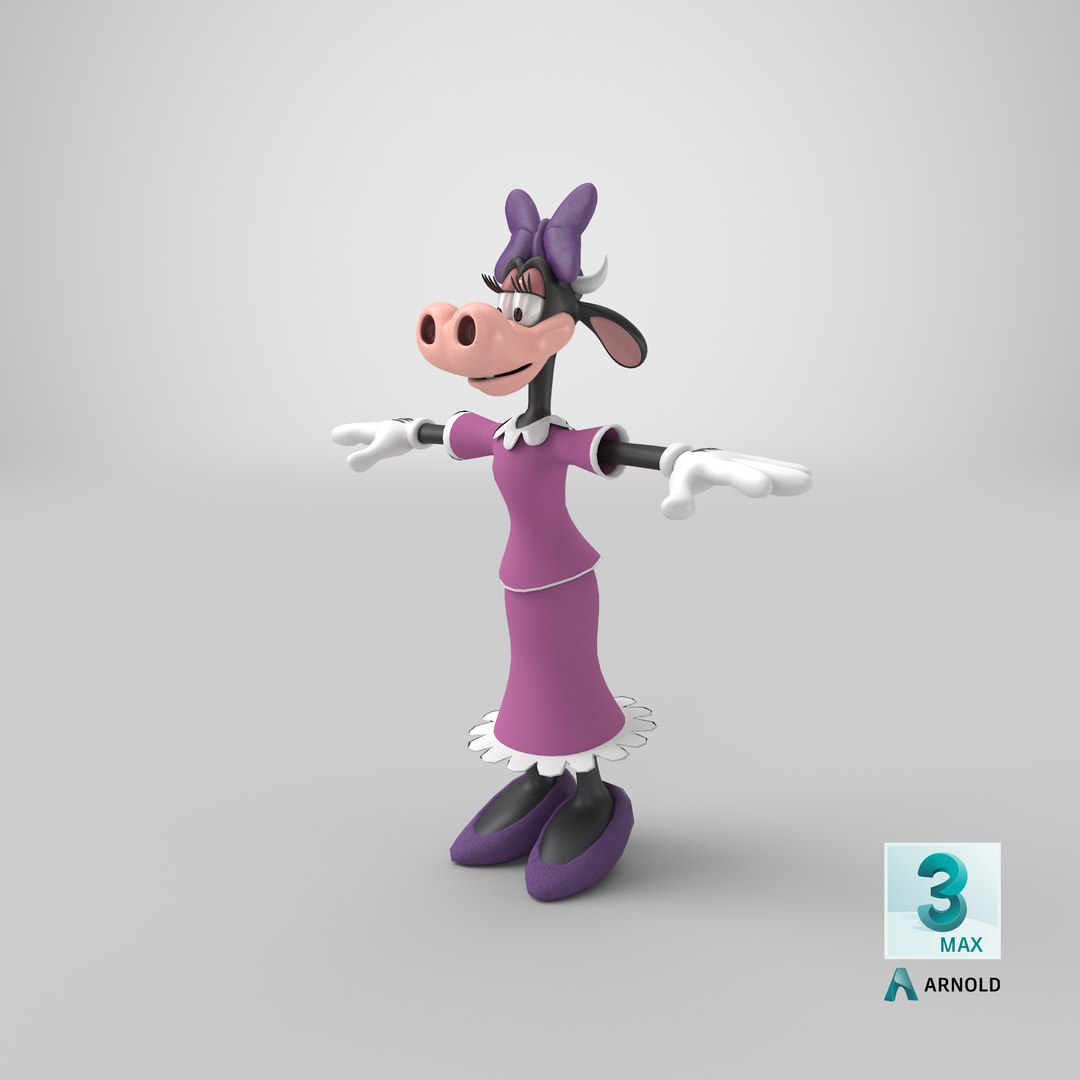 3D Clarabelle Version 2 Model - TurboSquid 1569017