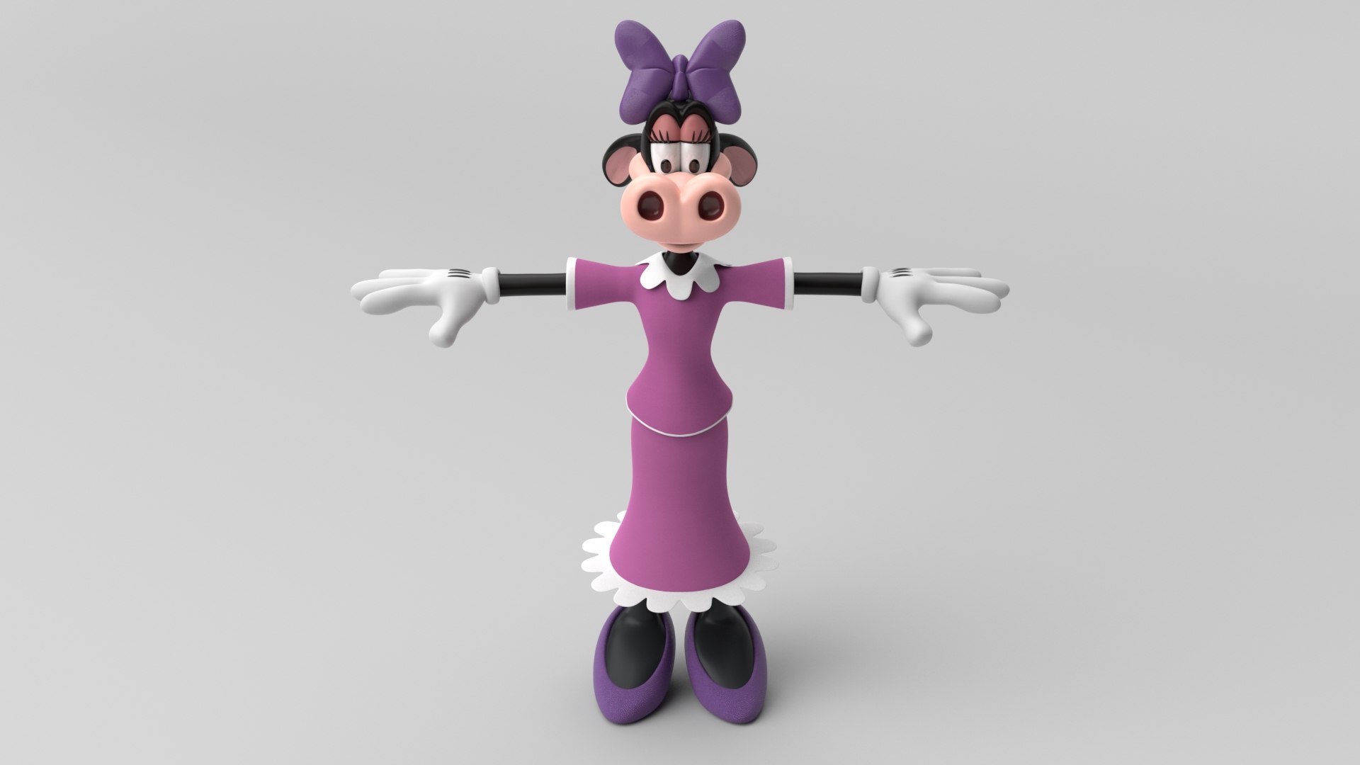 3D Clarabelle Version 2 Model - TurboSquid 1569017