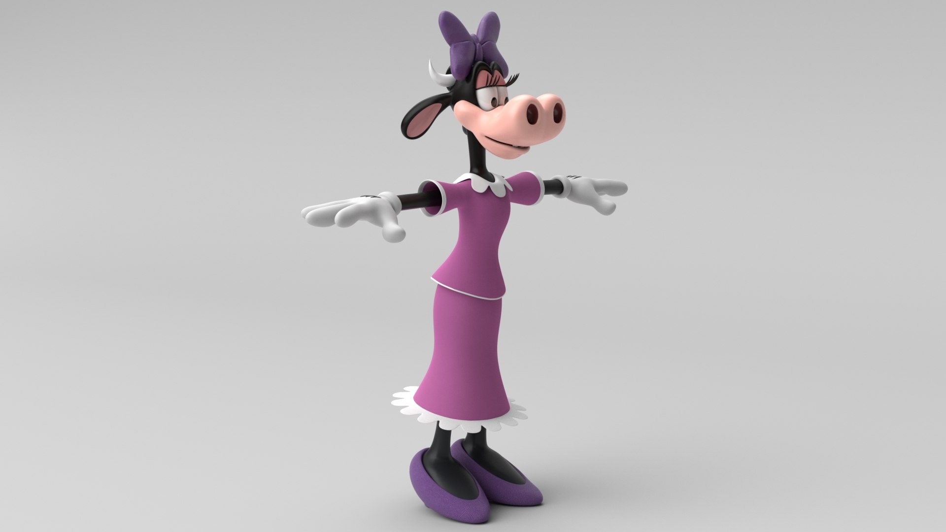 3D Clarabelle Version 2 Model - TurboSquid 1569017