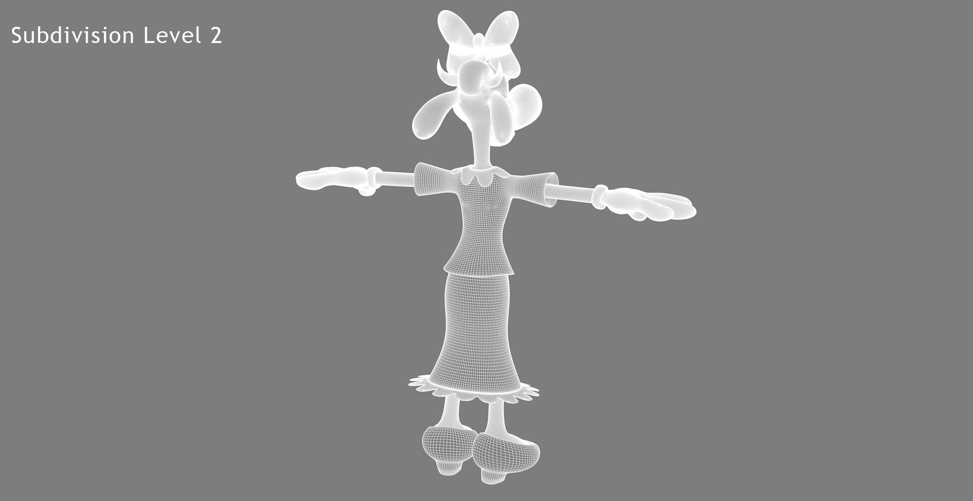 3D Clarabelle Version 2 Model - TurboSquid 1569017