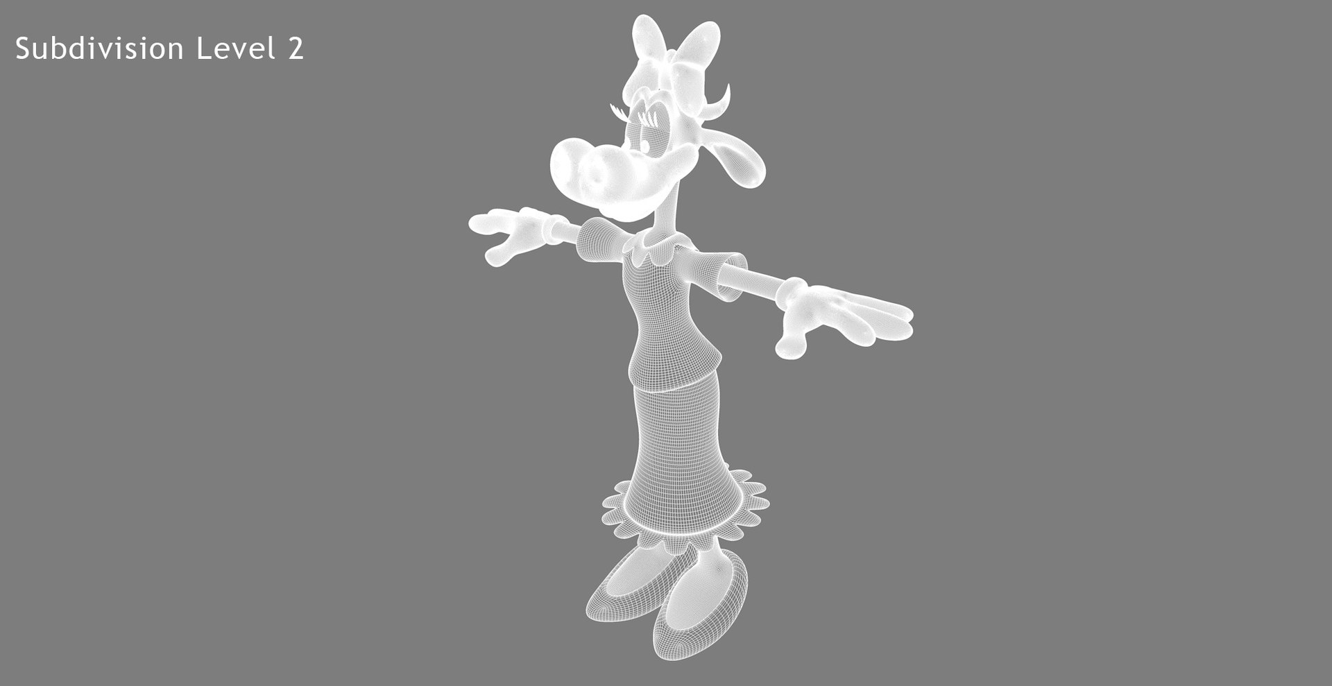3D Clarabelle Version 2 Model - TurboSquid 1569017