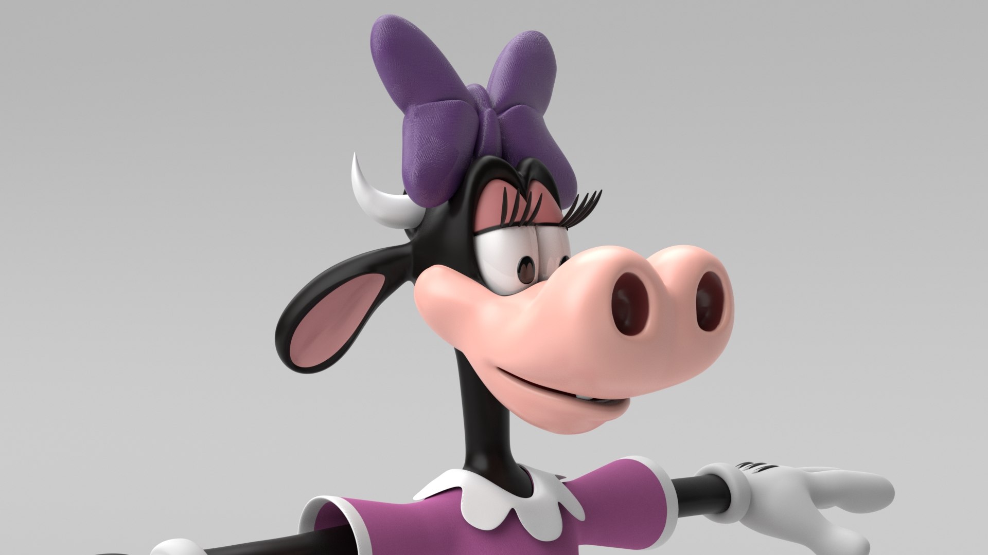 3D Clarabelle Version 2 Model - TurboSquid 1569017