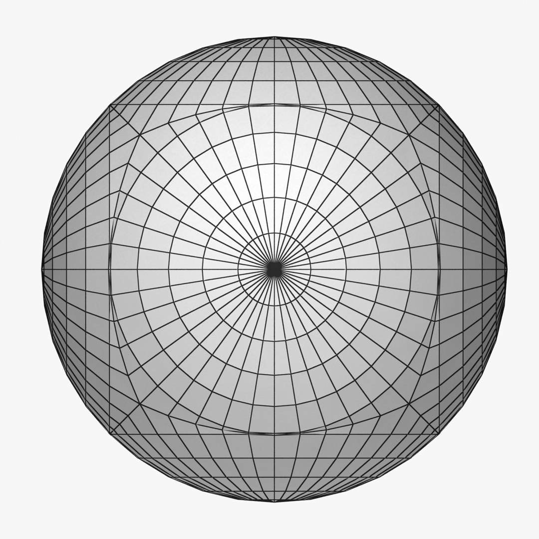 Sphere Ball Shape 3D Model - TurboSquid 1331053