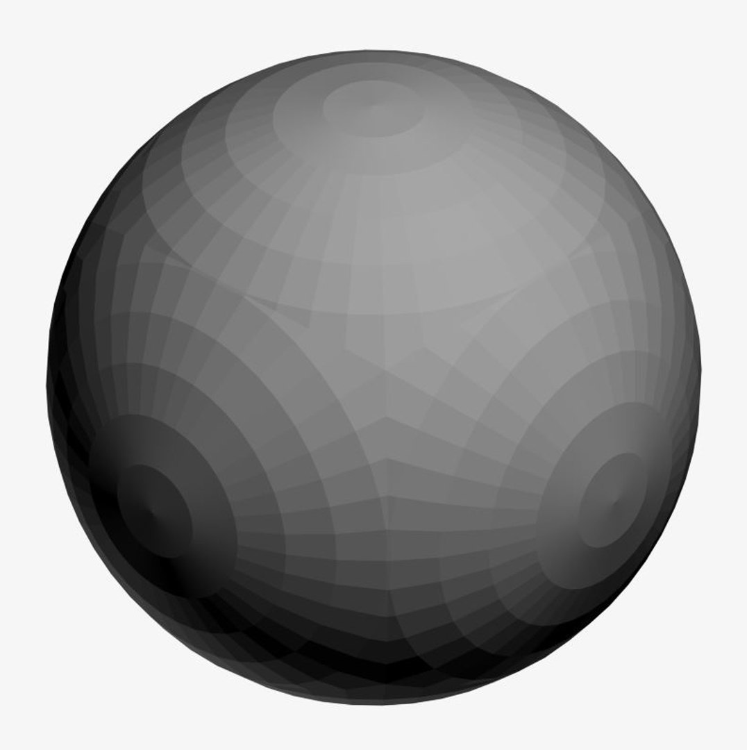 Sphere Ball Shape 3D Model - TurboSquid 1331053