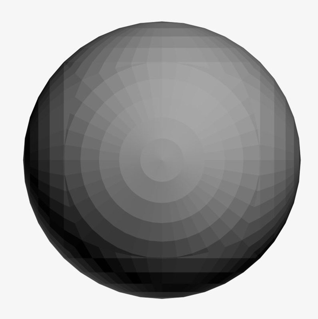 Sphere Ball Shape 3D Model - TurboSquid 1331053