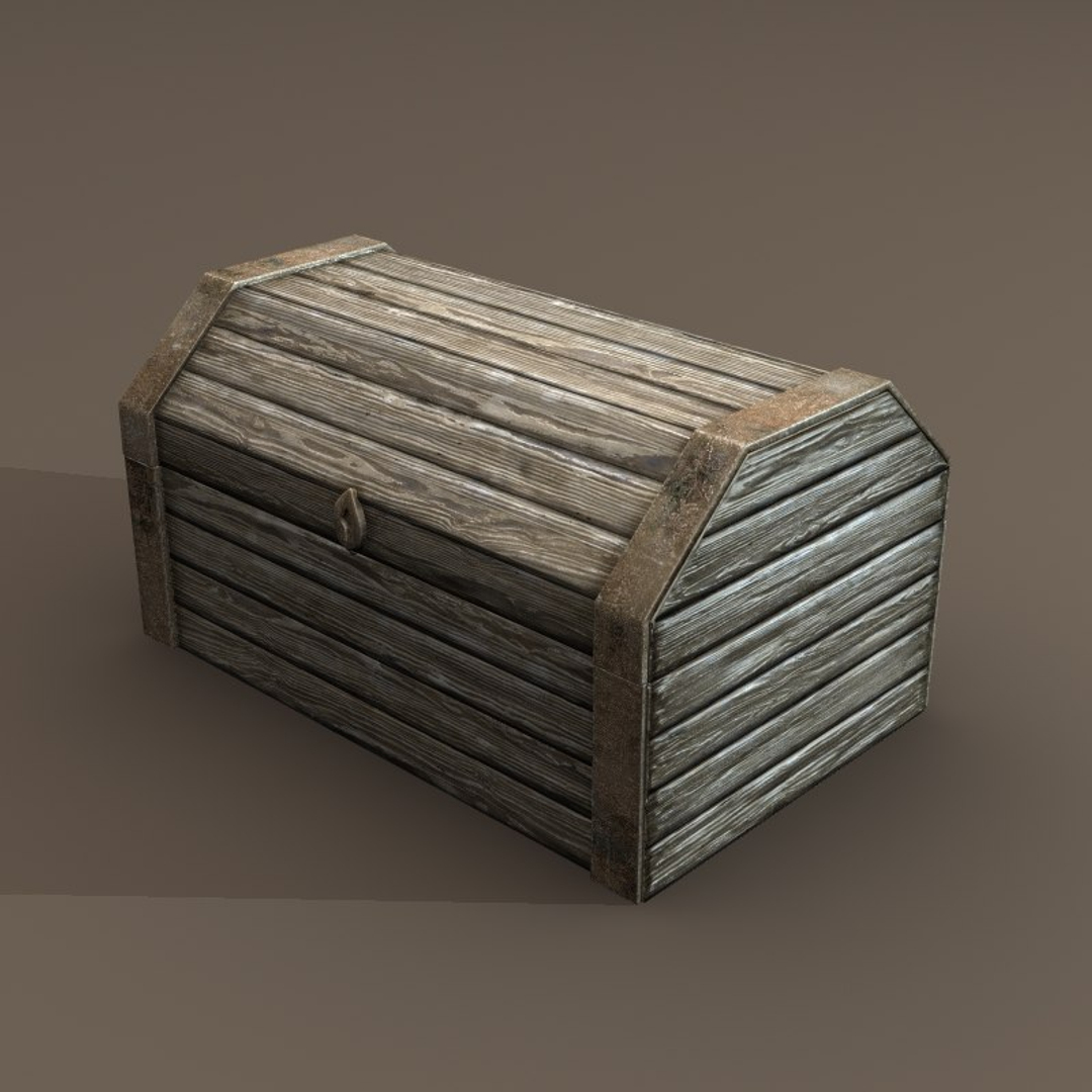 3d Treasure Chest