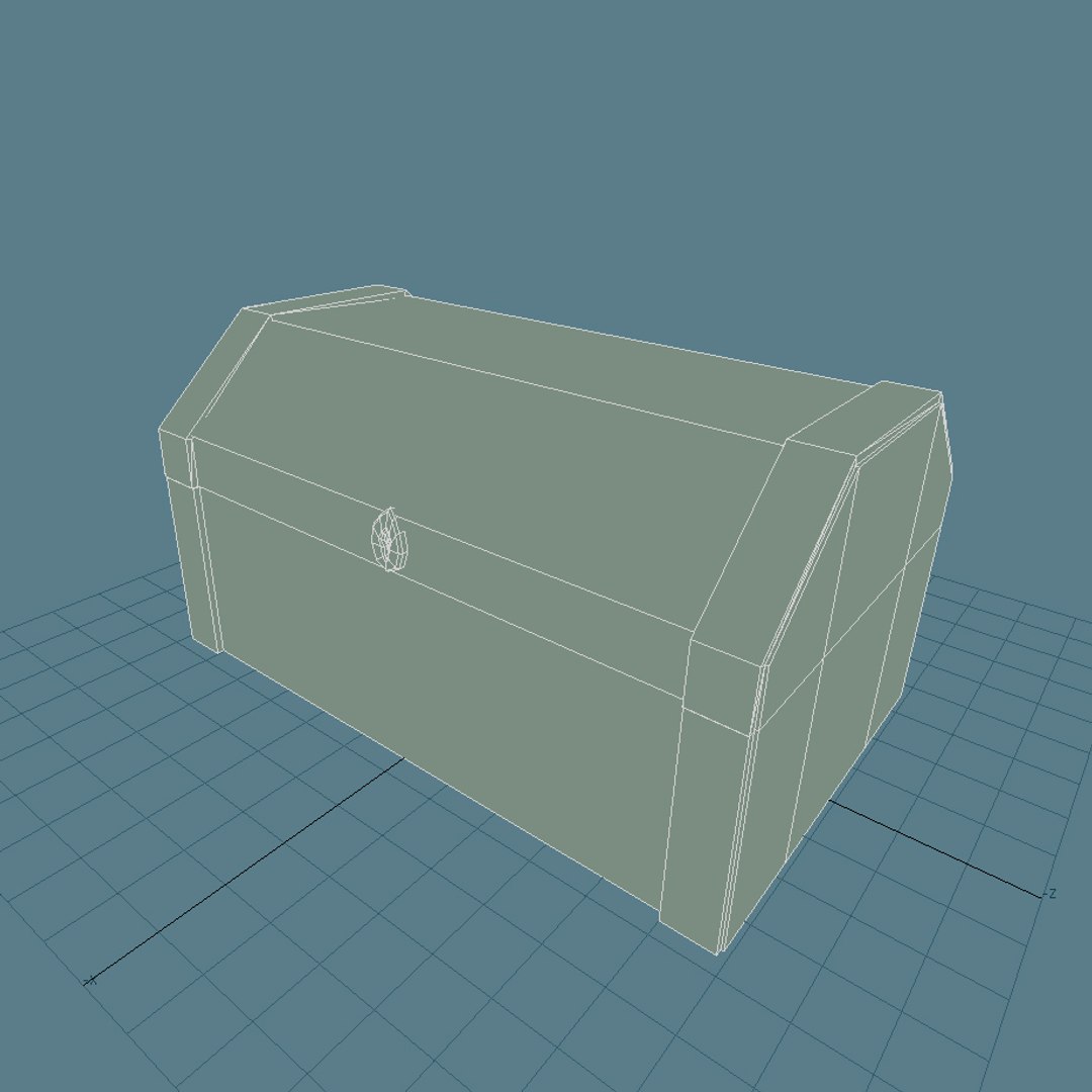 3d Treasure Chest